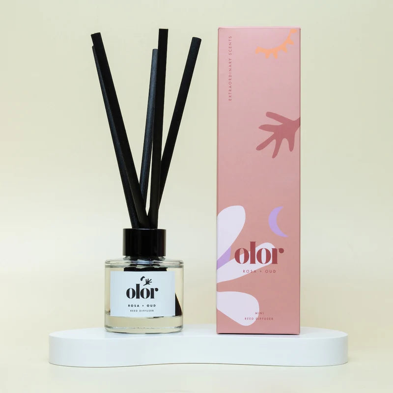 Mini Reed Diffuser - Rosa + Oud – The Longship