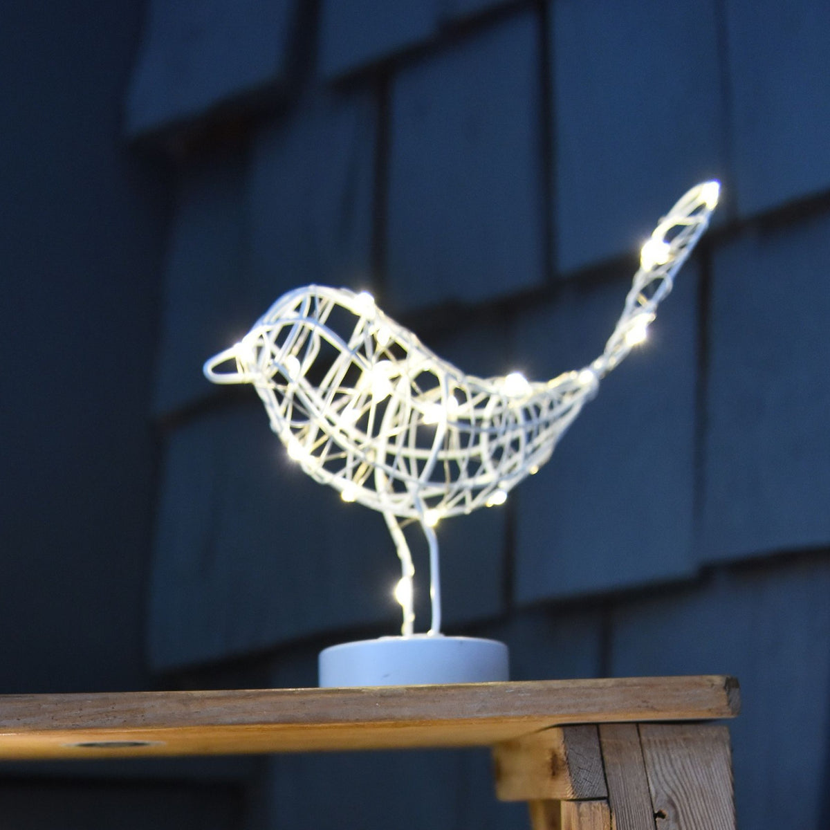 Robin Table Light - White & The Longship